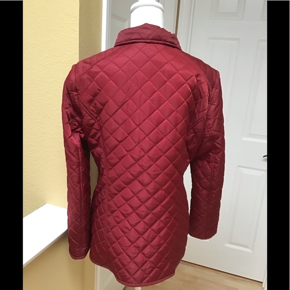IMAN | Jackets & Coats | Iman Burgundy Convertible Jacket | Poshmark